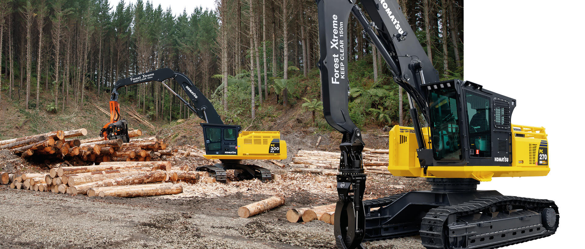 Komatsu Forestry Excavators